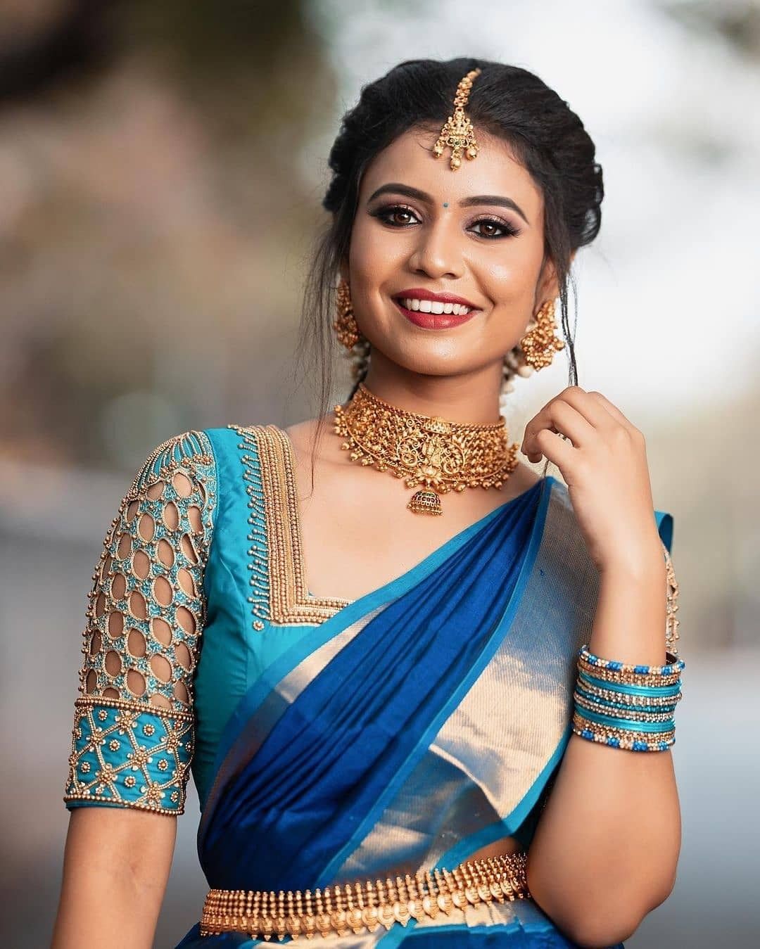 Top 10 Beautiful Marriage Bridal Maggam Work Blouse Designs For The D