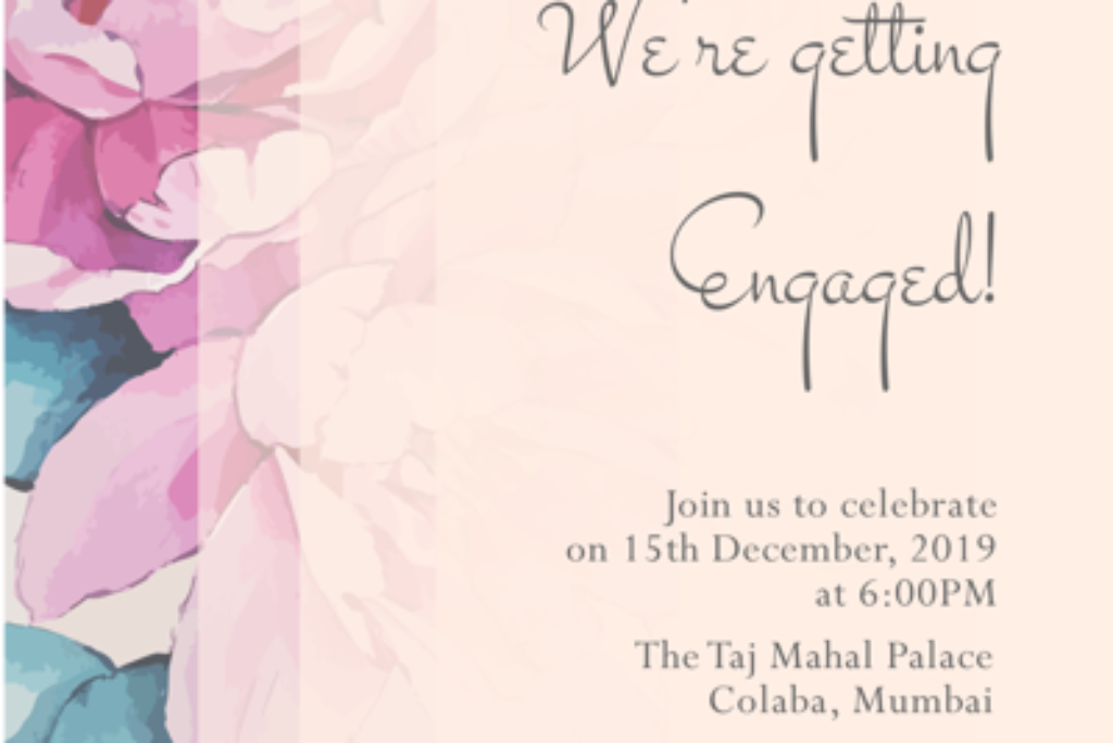 The Messages For The Engagement Invitation Card Ideas Archives MyMandap